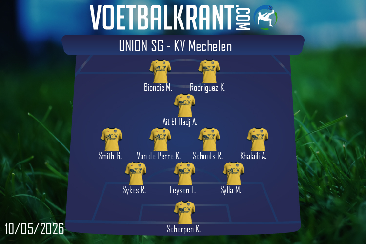 Herbeleef Union SG - KV Mechelen (Play-off 1) | Voetbalkrant.com